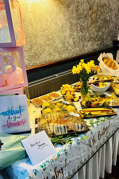 Buffet Gallery - Baby Reveal